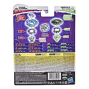 Hasbro Burst Surge Speedstorm Evo Helios Blazebringer and Jormuntor J6 Spinning Top Twin Pack - Battle Spinning Top Toy