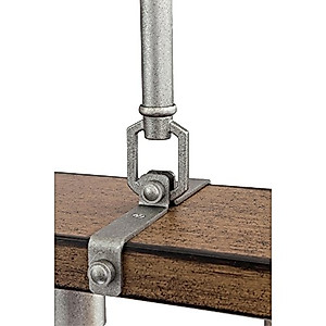 Westinghouse Lighting 6351700 Oak Lane Five-Light Indoor Chandelier, Barnwood & Galvanized Steel