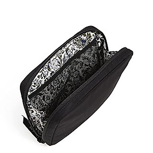 Vera Bradley Women's Cotton Cord Organizer, Black - Recycled Cotton, One Size