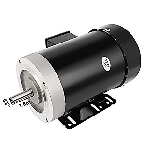 1.5HP Electric Motor 1750 RPM General Purpose Three Phase Motor 5/8" Shaft Diameter 4 Pole 56C TEFC 60HZ 230/460V