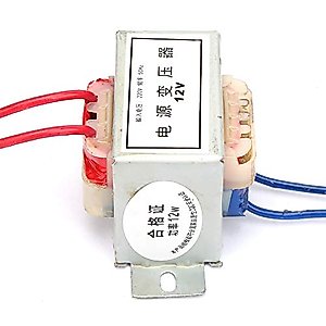 EI Power Transformer Stable Single Power Transformer Vacuum Impregnated Insulation Varnish Nylon Core for Electronic