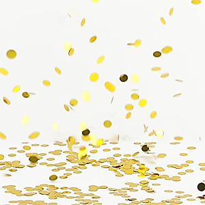 Gold Confetti 10mm Paper Confetti Party or Wedding Decoration Pack of 3000 Pieces