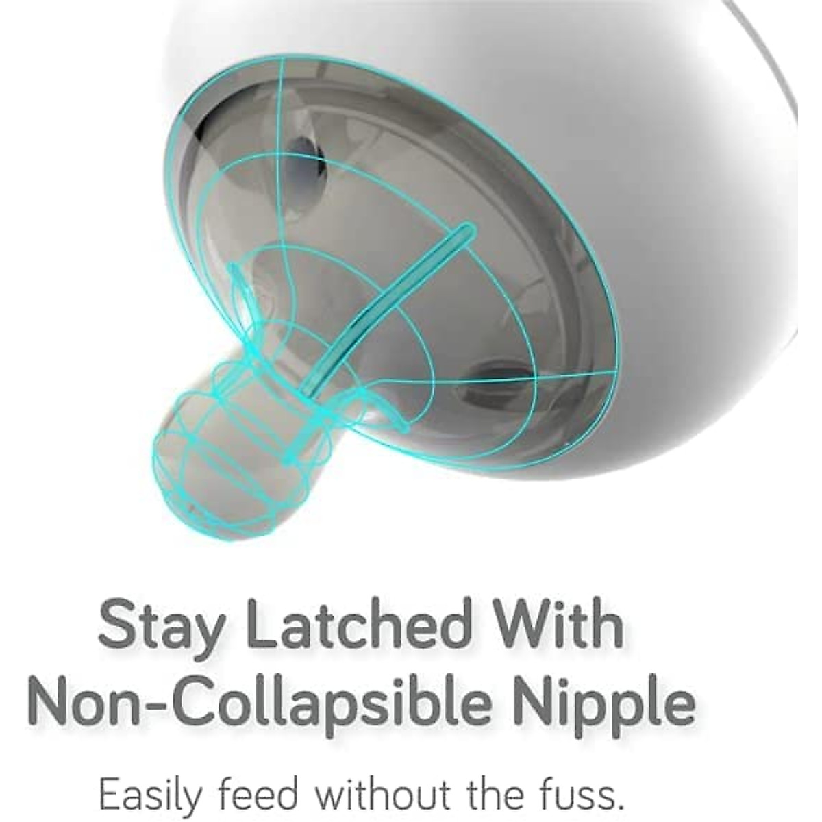 Nanobebe 2-Pack Silicone Medium-Flow Nipples