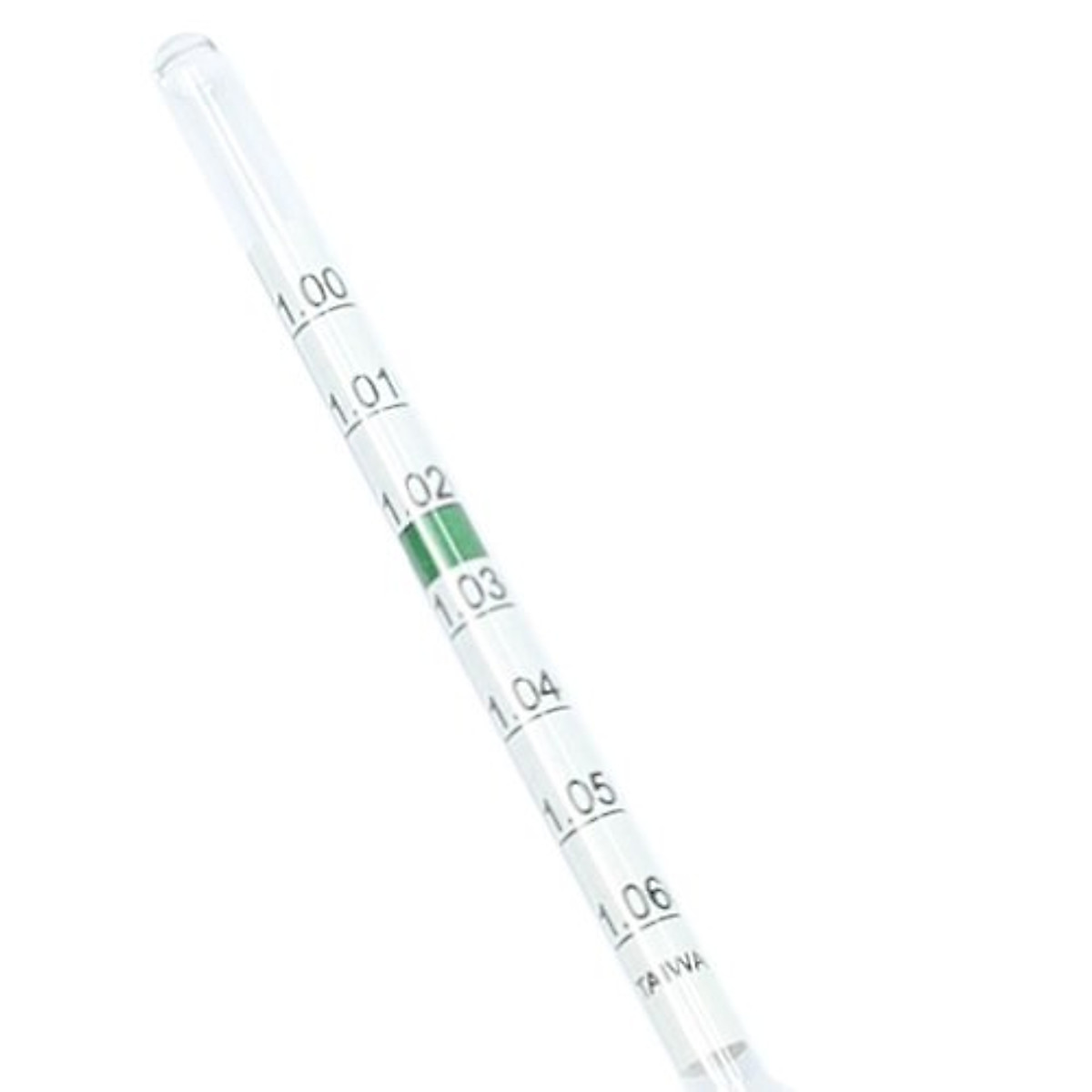 Estone Aquarium Glass Float Hydrometer With Thermometer Salt Marine