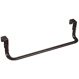 Spectrum Diversified Ashley Towel Bar, Over the Cabinet Door, Bronze
