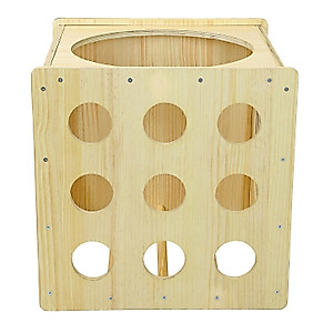 Wooden Cube Climber for Kids Toddlers, Multifunctional Climbing Toy Activity Center Indoor, CPSA Certified