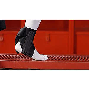 McDavid Phantom Lace-Free Ankle Brace, Lightweight Design, Advanced Strapping & Flex-Support Stirrup Stays For Cleats, Men and Women