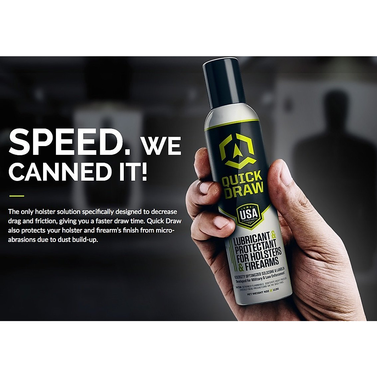 Quick Draw Holster Lubricant Pump 13 ml