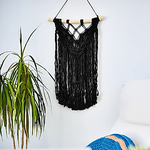 Black Natural Cotton Craft String - Ohtomber 328 Feet 2MM Bakers Twine for DIY Crafts and Gift Wrapping