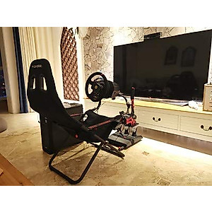 Ubrand HB-03B-BK 16-bit PC Game USB Handbrake with Plate for Racing Games, Compatible with Logitech G27 G29 Simulate Linear Handbrake, 11.8 inch High (Only PC System, 10 x 20 x 30, Black