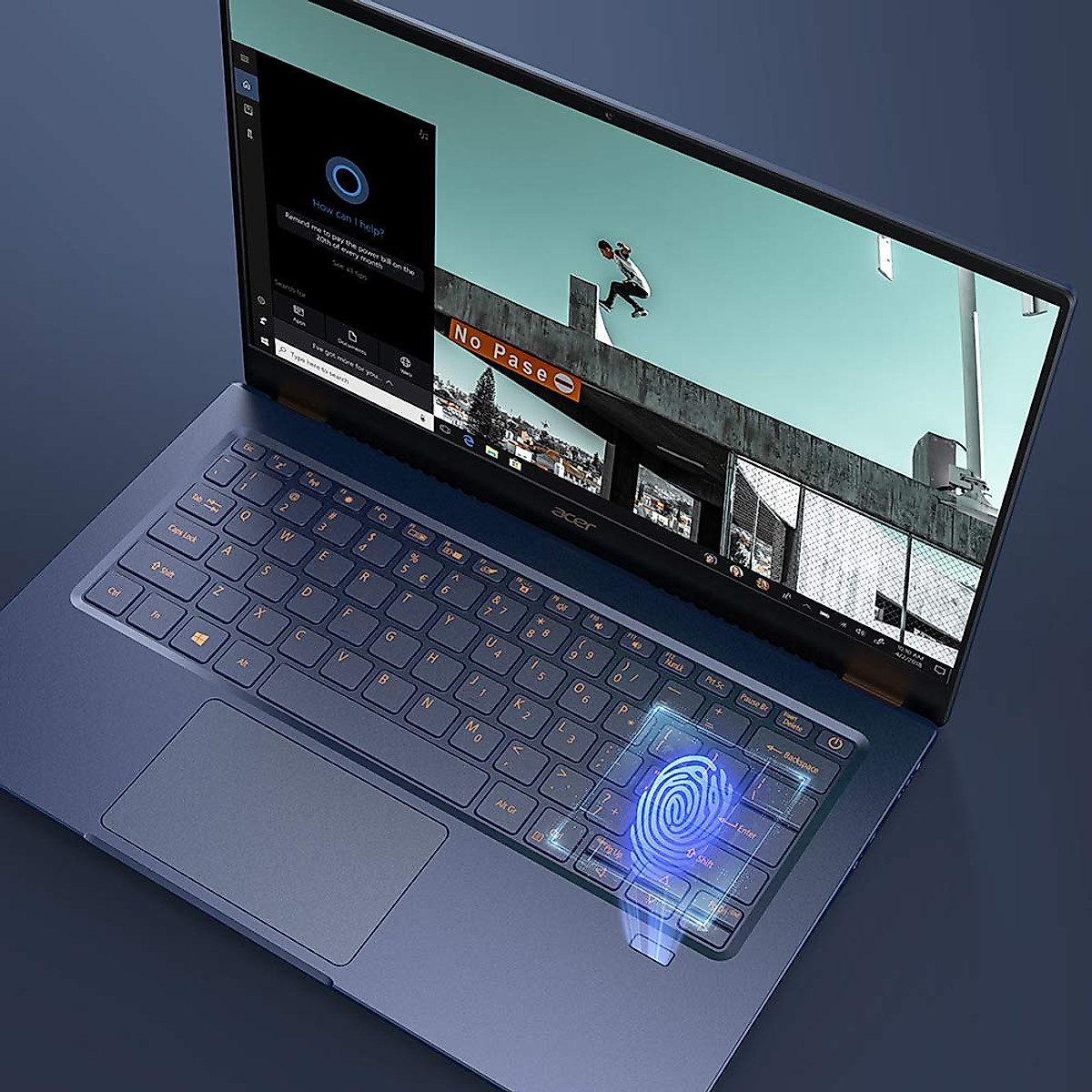 Acer Swift 5 Ultra-Thin & Lightweight Laptop, 14" Full HD IPS Touch, 10th Gen Intel Core i7-1065G7, 8GB LPDDR4, 512GB PCIe NVMe SSD, FP Reader, Wi-Fi 6, Back-lit Keyboard, Windows 10, SF514-54T-76PY