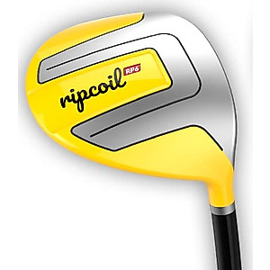 Ripcoil RP6 -Golf Swing Training Aid and Distance Trainer, Whippy Shaft and Driver Head, Hit Balls with This Aid, Increase Swing Speed and Distance Fast (Right Hand)