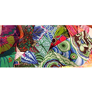 Kaffe Fassett Fabric Strips Pack 100% Cotton Fabric lot - More Than 2 YardsQ