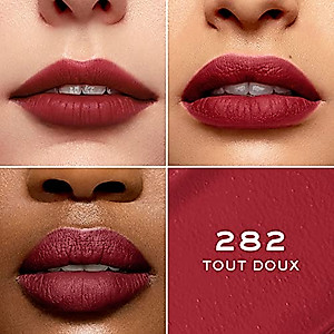 Lancôme L'Absolu Rouge Intimatte Hydrating Matte Lipstick - Enriched With Ceramides - Up To 12HR Comfort - 282 Tout Doux