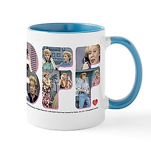CafePress I Love Lucy: BFF Mug Ceramic Coffee Mug, Tea Cup 11 oz