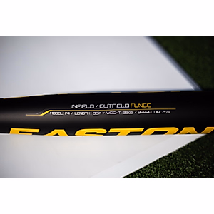Easton | F4 Aluminum Fungo Bat | Baseball / Softball | 35" x 22 oz.