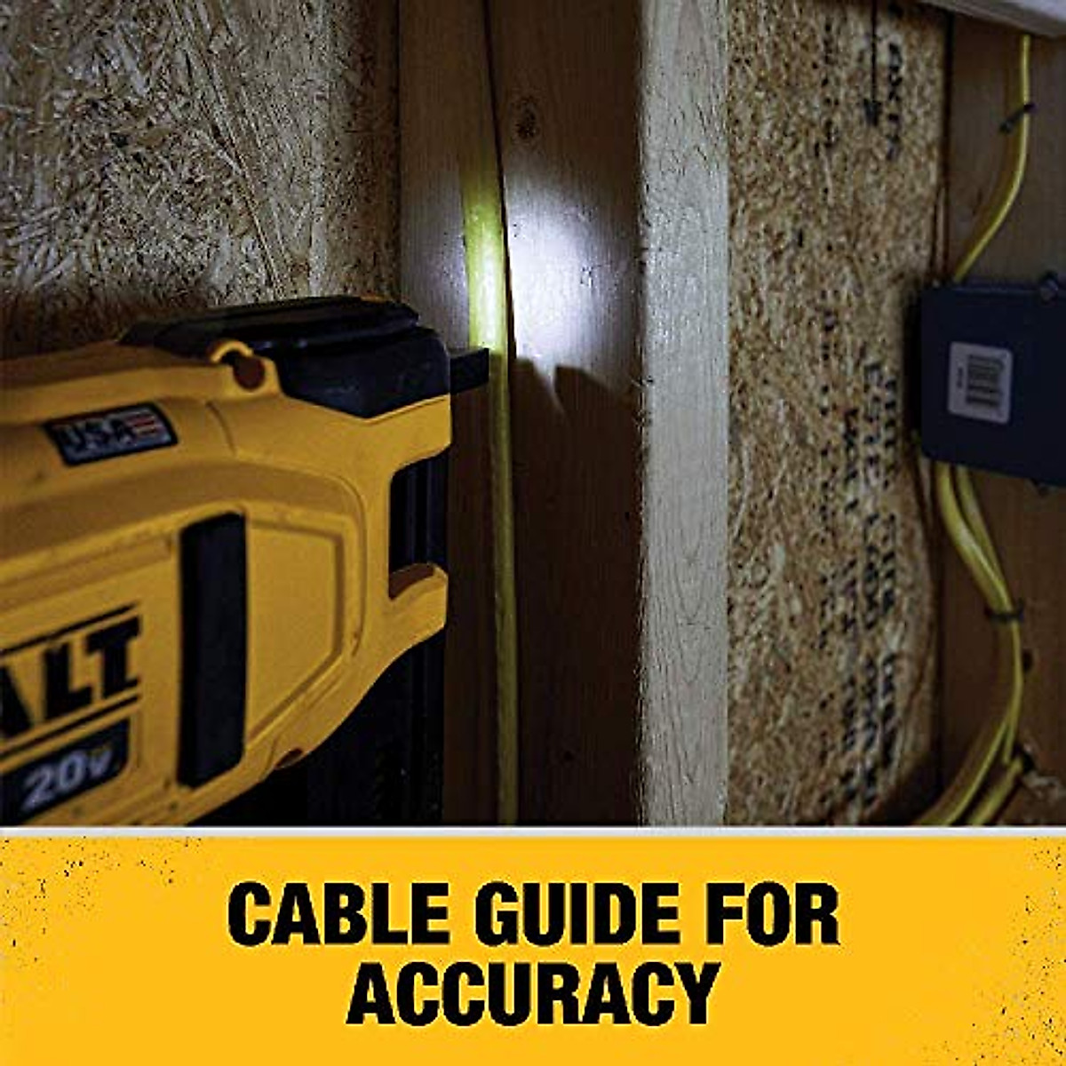 DEWALT 20V MAX* Stapler Kit for Cables (DCN701D1)