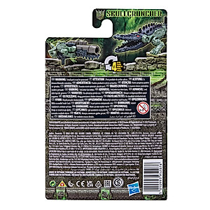 Transformers Toys Rise of The Beasts Movie, Beast Alliance, Beast Battle Masters Skullcruncher Action Figure - Ages 6 and Up, 3-inch