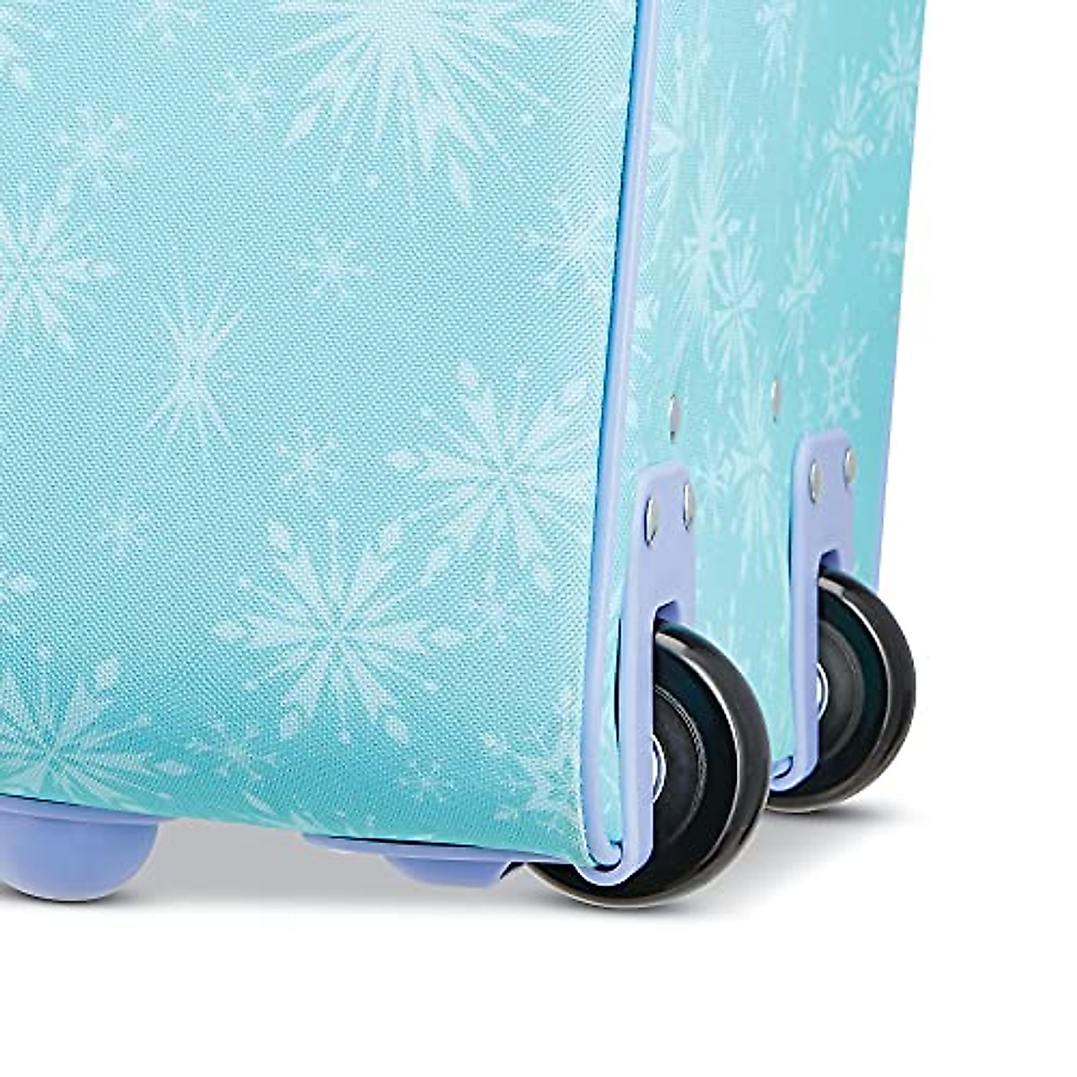 AMERICAN TOURISTER Kids' Disney Softside Upright Luggage, Telescoping Handles, Frozen, Carry-On 18-Inch