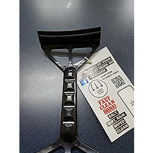 TRUKR STIK Truck and Large Vehicle Convex and Side Mirror Cleaning Squeegee (Black)