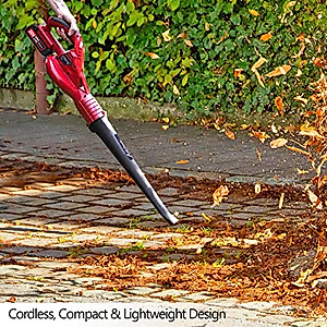 AVID POWER Leaf Blower, 20V Cordless Leaf Blower with 2.0Ah Battery and Charger, 130 MPH Electric Leaf Blower Light Duty
