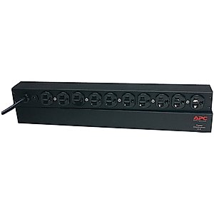 APC AP9562 10-OUTLET RACK-MOUNTABLE POWER DISTRIBUTOR-APNAP9562