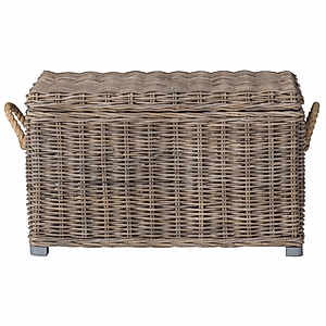 Safavieh Home Collection Salim Grey Rattan Storage Trunk