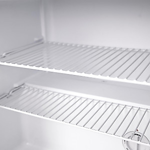 West Bend Mini Fridge Compact Refrigerator for Home Office or Dorm, Auto Defrost with Reversible Door, Energy Star Rated, 1.7-Cu.Ft., Metallic