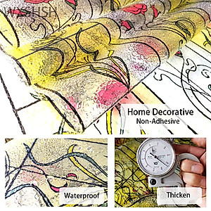 Glass Window Film 1/2/3/5M Decorative Window Film Static Cling Stained Glass Stickers Christmas Decorations for Home Window Privacy Film (Size : 45x100 cm)