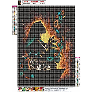 ZSWLLHP 8 Pack Disiney Diamond Painting Kits,Upgrade Diamond Art Kits for Adults,Cross Stitch Full Drill Shiny Diamond Embroidery Pictures Arts Craft for Home Wall Decor Gift 12X16inch