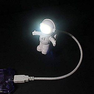 SOONDAR® Creative Spaceman Astronaut LED Flexible USB Light for Laptop PC Notebook