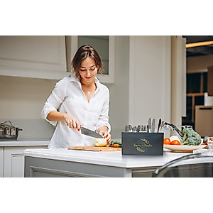 Krezy Case Personalized Traditional Caddy - Wooden Utensil Storage box - Utensil Organizer - Wedding Caddy