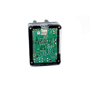 DRPi-1NSX case for Raspberry Pi4 & 3B+, Duplex MMDVM v1.0, 2.4″ Enhanced Nextion Screen (Included) ~ (Black Ice)