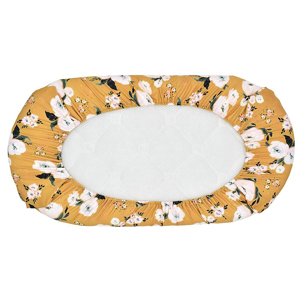 Stroller Mattress Sheet Knitted Soft Breathable Printed Mattress Nursing Table Changing Cover Suitable for Baby Girls and Boys Standard Upholstered