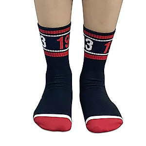 JXGZSO 2 Pairs Sorority Socks Black and Red Socks Sorority Sister Gift Living the Diva Life Socks Sorority Gift (LIVING the DIVA life)