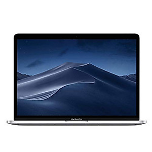Apple MacBook Pro with Touch Bar 13-inch Retina, 2.3GHz Quad-Core Intel Core i5, 8GB RAM, 256GB SSD - Silver (Previous Model) (Renewed)