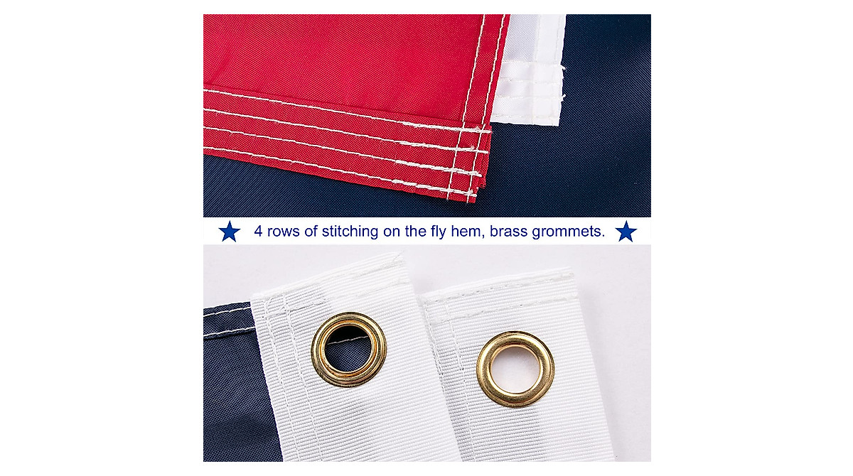 Texas Flag Outdoor - Heavy Duty Nylon Texas State Flags with ...