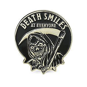 USMC Death Smiles at Everyone Marines Smile Back - Marine Corps Challenge Coin - Marine Corps Gifts | Disabled USMC Vet Owned Small Business
