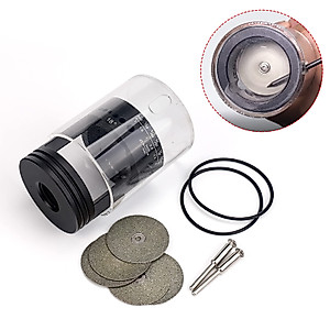 3mirrors ALUMINUM Tungsten Electrode Sharpener Grinder Head TIG Welding Tool 24 Guides, 24 Multi-Angle & Offsets, Full-featured Tool w/Dust Housing, Healthy Version