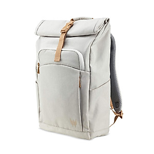 Acer Spin 3 SP314-54N-53BF Convertible-Laptop, 14" Full HD IPS Touch, Intel Core i5-1035G1, 8GB LPDDR4, 256GB NVMe SSD, Win 10 Pro-with Predator Rolltop Jr. Smoky White-Backpack