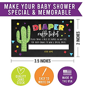 25 Baby Shower Diaper Raffle Tickets For Baby Shower Games To Play - Fiesta Baby Shower Games Gender Neutral, Diaper Raffle Cards, Baby Raffle Tickets, Baby Shower Invitation Inserts, Baby Shower Idea