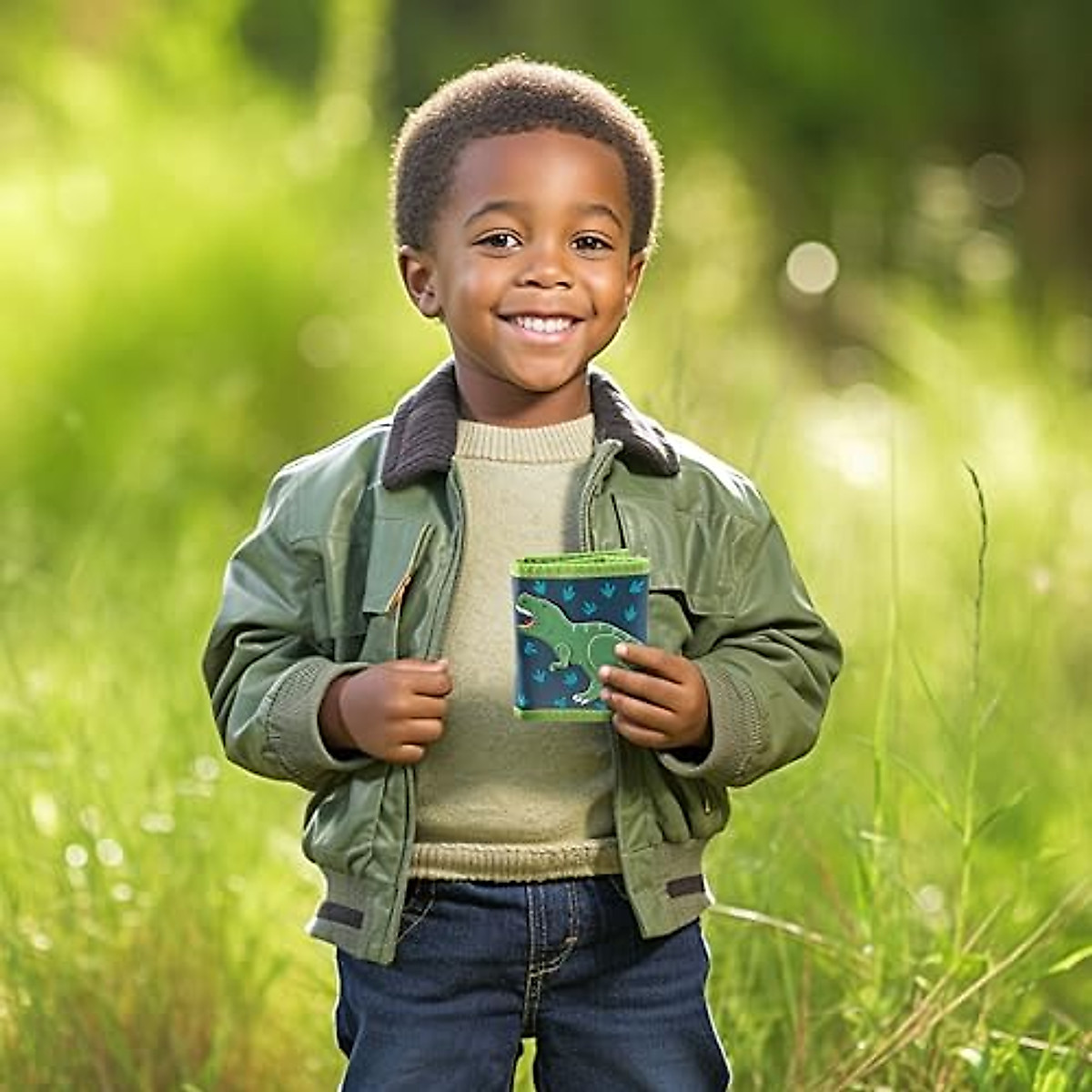 Stephen Joseph, Kids Unisex Wallet, Toddler Wallet for Boys and Girls with Applique Designs, Screen Printed Wallet with Zippered Coin Pocket, Shark