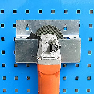 VIGAN Angle Grinder Frame Holder Tools Hanging Shelf Wall-Mounted Hook Toolbox Storage Rack Organizer Angle Grinder Toolbox Rack