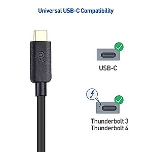 Cable Matters USB C to Micro USB 3.0 Cable 3.3 ft with 10 Gbps Data Transfer (USB C to Micro B 3.0, USB C Hard Drive Cable) in Black