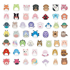 100 Pcs Cute Animal Stickers for Water Bottles| Gifts for Kids Teen Birthday Party| Kawaii Stickers Pack|Waterproof Stickers for Water Bottles,Laptop,Phone,Skateboard,Bicycle