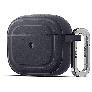 CYRILL Airpods 3 Generation Case Cover Wave Stone Designed for Airpods 3 Generation Case (2021) - Dark Gray