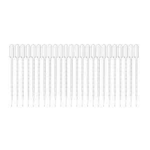 10ml Transfer Pipettes,Saim 24PCS Plastic Disposable Dropping Pipettes Essential Oil Liquid Eye Droppe for Mixing Acrylic Paints, Lab, Crafts