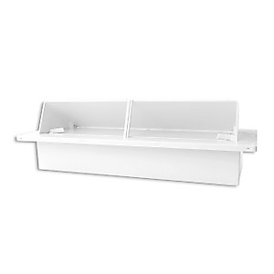 Leisure Coachworks RV Exhaust Vent Cover - Range Hood Vent Cover (1-Pack White)
