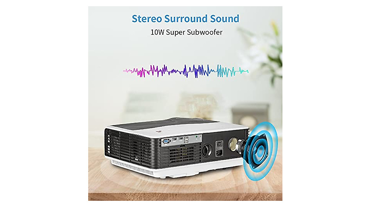 Wireless Full HD Projector with WiFi & Bluetooth | Home Theater