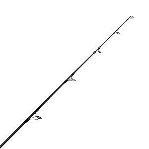 Okuma Fishing Tackle Okuma Silver Slayer Tarpon 24 Ton Carbon Blank UFRII Tip Durable Lightweight Rod, SLAY-S-701H-FG, Black, 7' H